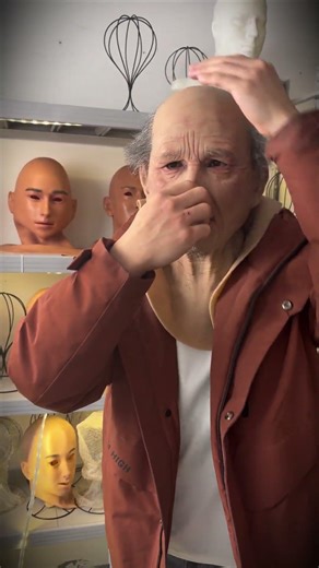 The Masked King#Silicone mask#cospIay#All Saints' Day