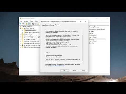 Harden Windows Login Password Policy & Account Lockout Policy in Windows 11/10