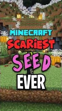HAUNTED SEED #minecraft #minecraftshorts #shorts