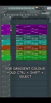 HOW TO COLOR FL STUDIO PLAYLIST