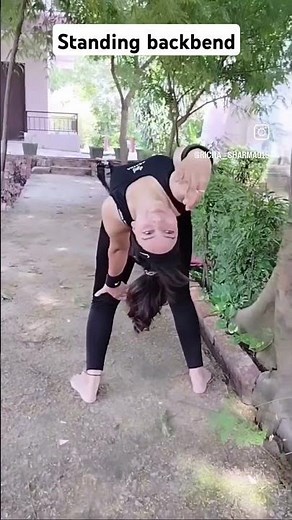 yoga Tips: How to do Standing Backbend