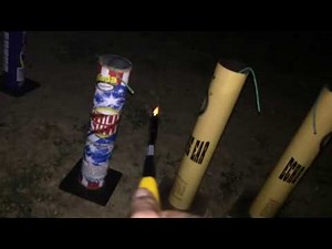 Fireworks fun at the park July 4th 2015