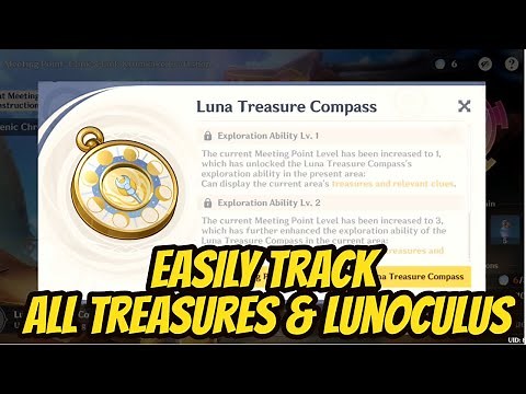 How To Quickly Get Luna Treasure Compass To Easily Track All Treasure Chests & Lunoculus In Nod Krai