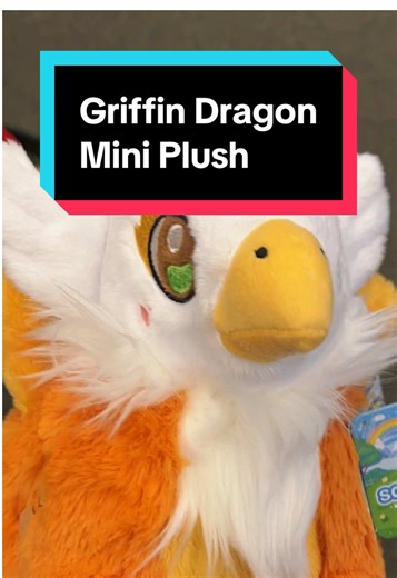 @squishables Griffin Dragon Mini Plush 🩷 #squishables #plushies #stuffedanimals #toys