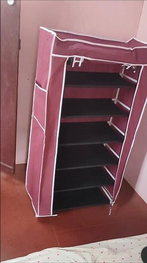 Multi-Use Plastic Collapsible Shoe Rack — Space Saver! 👟