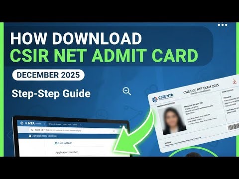 ugc net admit card download ✌️