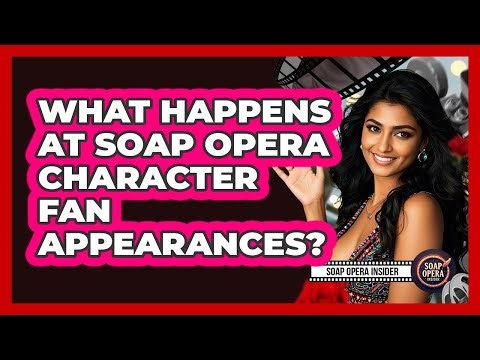 What Happens At Soap Opera Character Fan Appearances? - Soap Opera Insider