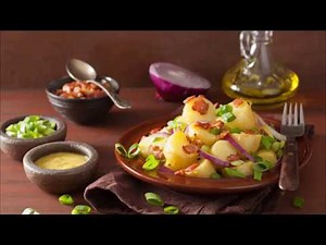 Recette : Salade pomme de terre aux oignons rouges