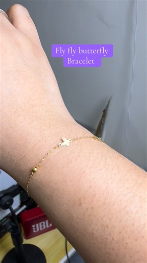 Fly fly butterfly 18K real Saudi Gold ‼️‼️‼️ | Wynona Gold Jewelry