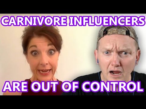 this CARNIVORE INFLUENCER is WILD (NoCarbBarb)