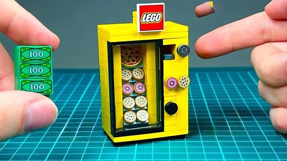Can you build a candy machine from LEGO?