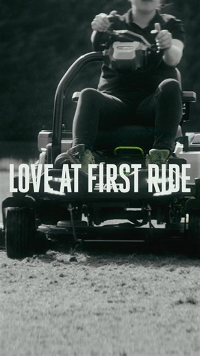 Some things are meant to be. Like you and the EGO Ride-On range. It’s love at first ride | EGO Power Plus | Facebook