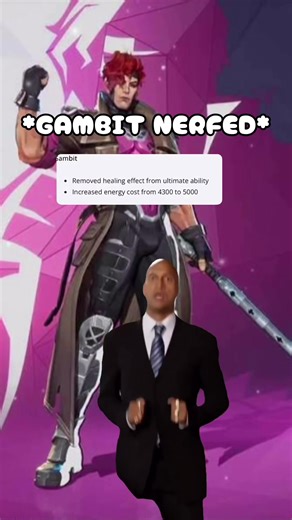 Gambit Nerf Analysis in Marvel Rivals Season 6