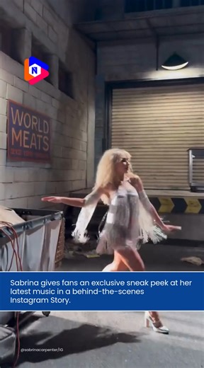 Sabrina shared a behind-the-scenes video on her Instagram Story, giving fans an exclusive look at the making of her latest music. The footage offered glimpses of her creative process, from recording sessions to rehearsals, highlighting the effort and energy that goes into her new project. By sharing the backstage moments, Sabrina connected directly with her audience, allowing fans to experience the excitement and dedication involved in producing her music. The video quickly garnered attention, s
