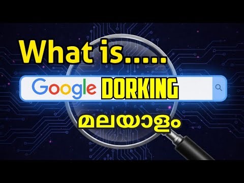 Google Dorking SECRETS You need to Know now (Malayalam) | Cyber Mallu | Mallu Hacker | Manu T Mohan