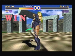 Battle Arena Toshinden Sofia Pro Gameplay