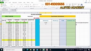 1.6K views · 89 reactions | How To Find Offset Distance from XYZ crossection Data .. How to plot crossection from E N Z data formate in Autocade... | Al-syed Academy of Practical Land Survey | Facebook