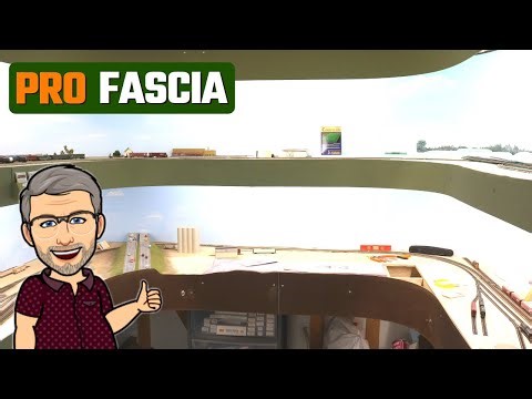 Professional Looking Fascia for Model Railroad Layouts