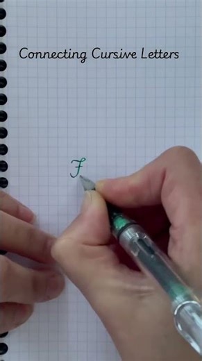 How to Connect Cursive Letters | cursive | handwriting | ASMR | beginners | 2026