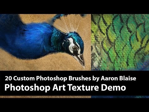 Photoshop Texture Brush Demo