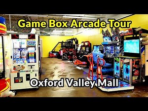 Game Box Arcade at Oxford Valley Mall (Langhorne, PA) Walkthrough Tour 2024! 🕹️