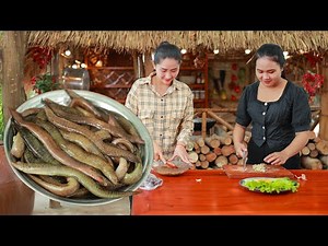 Have you ever cook ocean eel fish in this way - Ocean eel fish stir fry tamarind sauce recipe