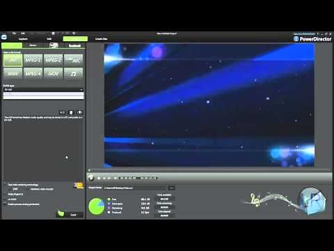 CyberLink PowerDirector 9 Tutorial - Rendering