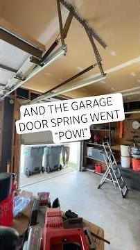 Your garage door has the power to lift a full garbage tote?