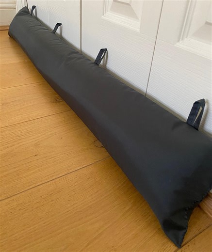 Waterproof Draught Excluder: Weighted Door Draft Stopper With Loops - Etsy UK