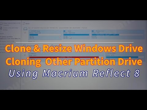 Cloning & Resizing Multiple Partitions Using Macrium Reflect 8