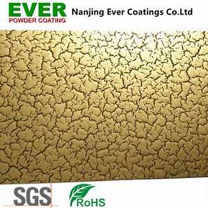 [Hot Item] Cracking Gold Powder Coating Powder Paint