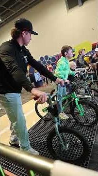 Pro Racer Cam Wood Gives Away a Rebel BMX to Young Fan