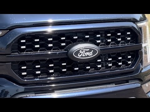 Installing a Platinum Grille & Putco Light-Up Ford Emblem on my 2023 single cab F150!
