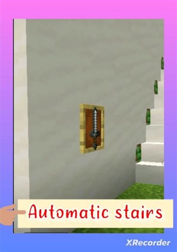 how to make atomatic stairs