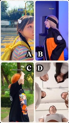 💃 Dancing with our shadows 🌌💕 Who is your best? Pin your comment.. #cosplay #dance #trending #anime