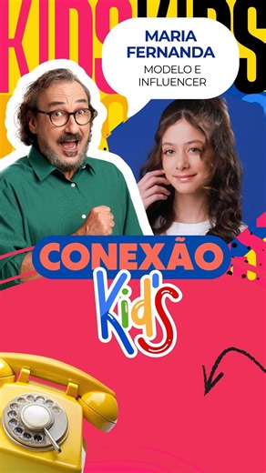 Agência de Modelos e Atores on Instagram: "✨ Hoje no Conexão Kids! ✨ Temos a influenciadora Maria Fernanda em uma entrevista especial com o ator Charles Miara, diretamente da Agência Gloss, em parceria com a marca Lenoca Kids 💖 Uma matéria leve, inspiradora e cheia de conteúdo para quem sonha em entrar no mundo da moda, da influência digital e do universo artístico infantil. 🎬 Está imperdível! Se você quer ser modelo, influencer ou dar os primeiros passos nesse mercado, venha fazer parte da Ag