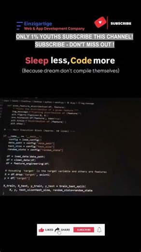 Subscribe 👍 Like ❤️ | Sleep Less, Code More - The Programmer’s Daily Hustle #shorts #viral #tranding