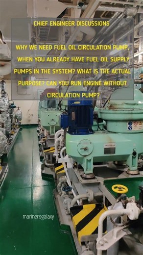 275K views · 1.7K reactions | Why do we need a circulation pump in the fuel oil system of a diesel engine? What is the actual purpose? #marineengineering #merchantnavy #merchantmarine #FuelEfficient #dieseltrucks | Marinersgalaxy | Facebook