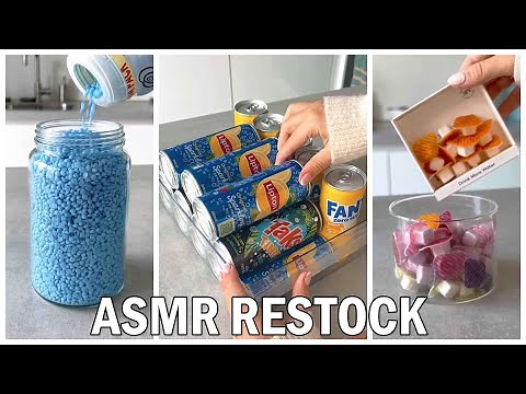 3 Hour Restocking ASMR Videos To Fall Asleep To | Cleaning/Organising/Restocking ✨