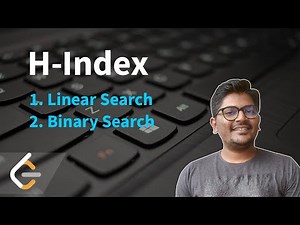 H-Index II | Java | LeetCode - Medium - 275 | The Code Mate