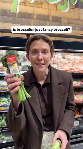 Mingle Seasoning on Instagram: "Guilty pleasure or a wallet trap? Let’s settle this broccolini debate 🥦 #broccolini #supermarket #woolworths"