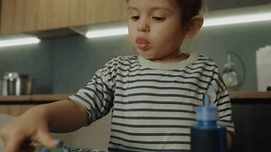 Child Using Glue Attach Colored Pompom: стоковое видео (без лицензионных платежей), 3442512721 | Shutterstock