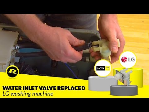 How to Replace the Water Inlet Valve on an LG Washing Machine