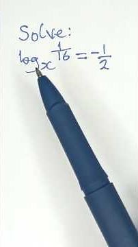 How to Solve Logarithmic to Exponential Equation Easily || Essential Algebra Skills