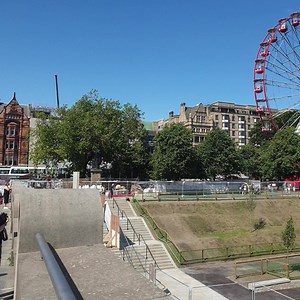 6.7K views · 184 reactions | The Mound Precinct is open again and the top path in E P St Gardens after the work at the National Galleries to put a new disabled access path in.  23.7.19 The fence is temporary and we assume the bottom isn't finished yet since there is no turf down yet. | Edinburgh Spotlight | Facebook