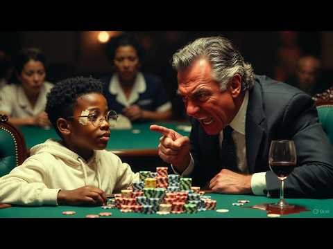 10-Year-Old Genius Humiliates Billionaire at High-Stakes Poker – True Story of Justice