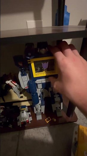 Lego Icons Transformers Soundwave sound brick demonstration!
