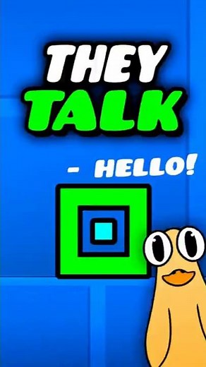 TALKING ICONS in Geometry Dash! #geometrydash #gd