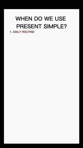 Present simple tense uses #presentsimpletense #learnenglish