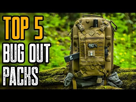 TOP 5 BEST BUG OUT BAG SURVIVAL BACKPACKS 2021